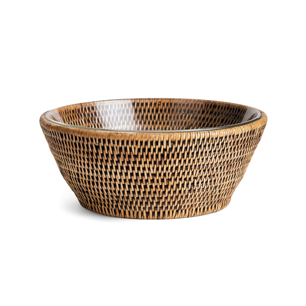 BURMA RATTAN SERVING BOWL – Alexandra Rae Interior Design