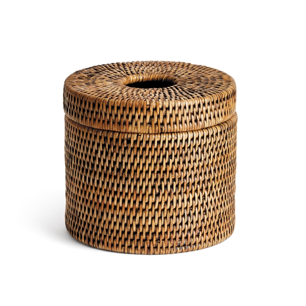 BURMA RATTAN TOILET PAPER COVER – Alexandra Rae Interior Design