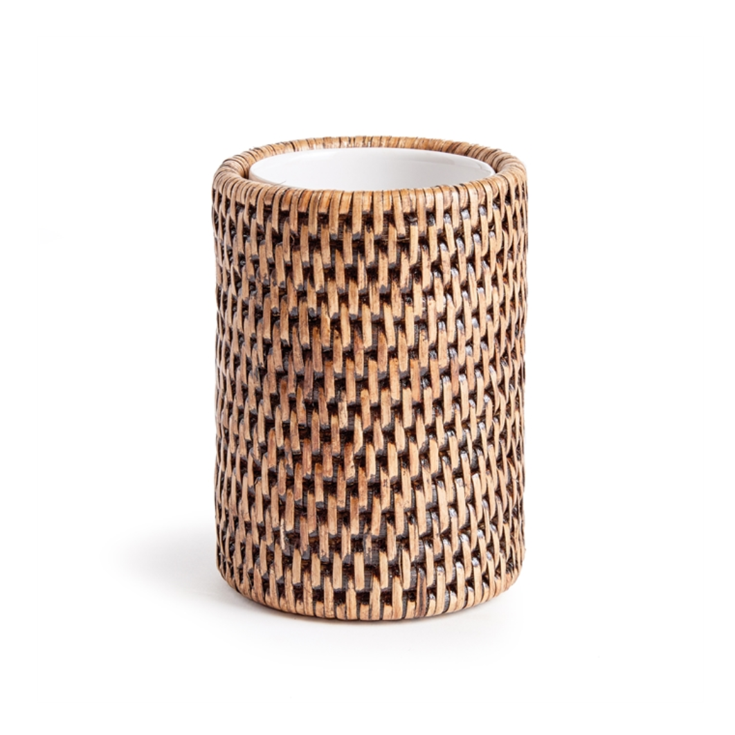 BURMA RATTAN TOOTHBRUSH HOLDER – Alexandra Rae Interior Design