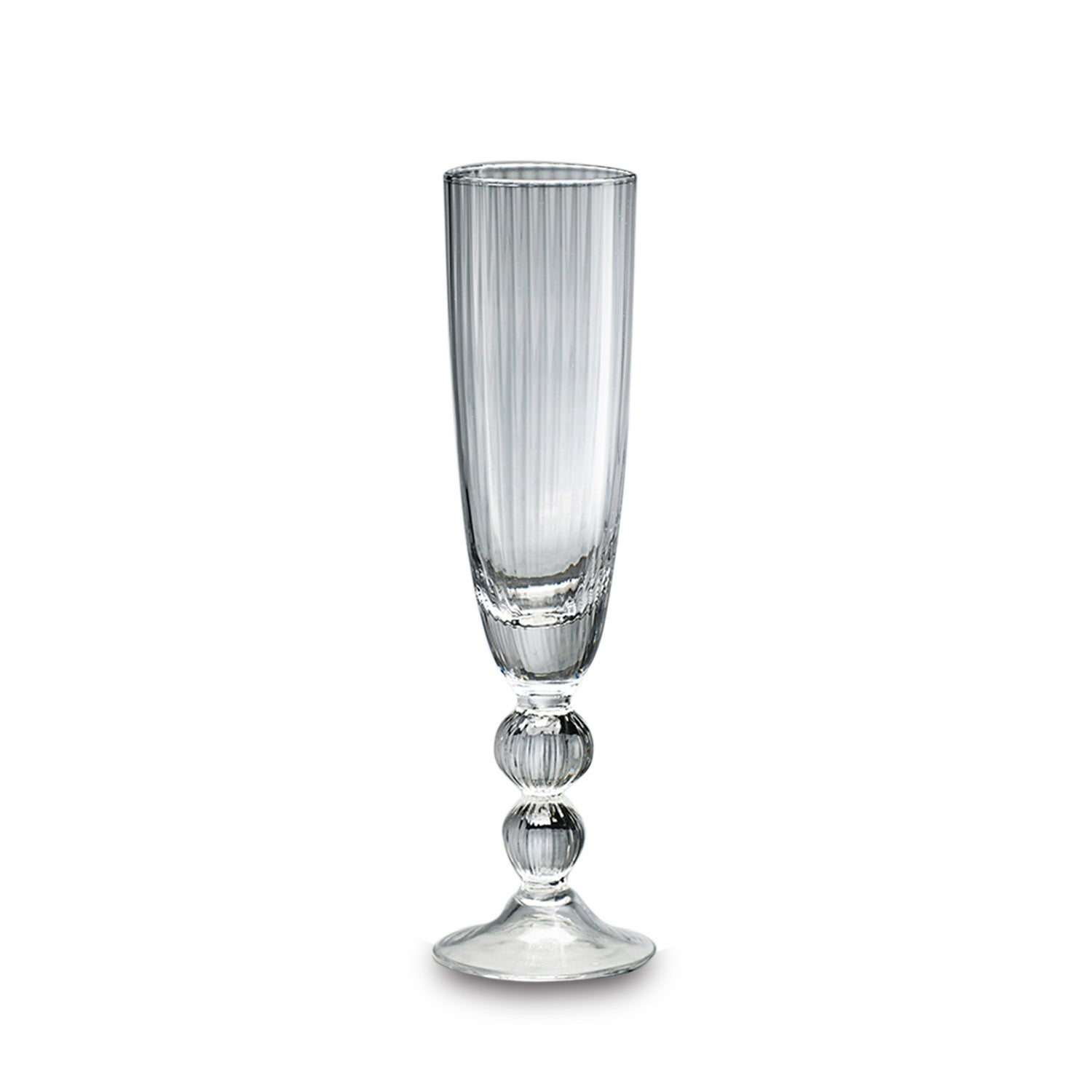 Venice Champagne Flute Clear Glassware - Set of 4 – Alexandra Rae ...